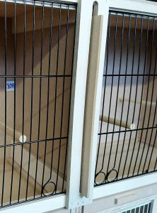 Double Canary Breeding Cage BLACK FRONTS 38" x 15" x 12" - Sheet ...